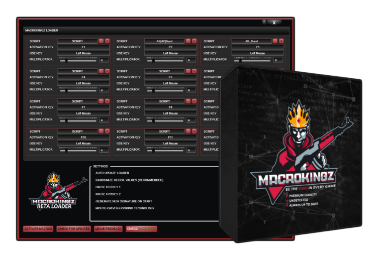 MACROKINGZ.com - The Best No Recoil Macros For Any Mouse